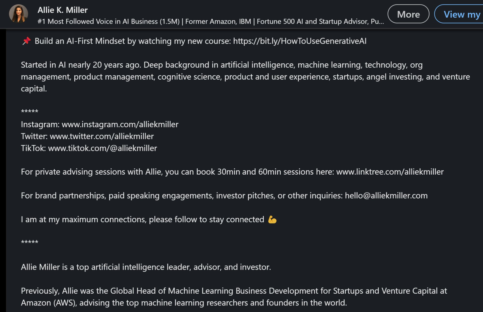 Best LinkedIn Bios: Examples & Tips for Every Professional - Crackerjack Marketing