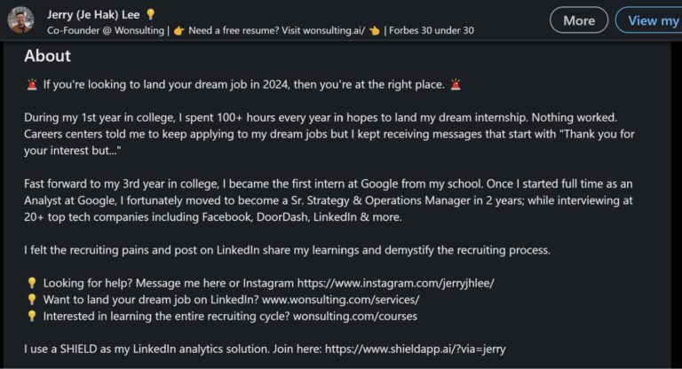 Best LinkedIn Bios: Examples & Tips for Every Professional ...
